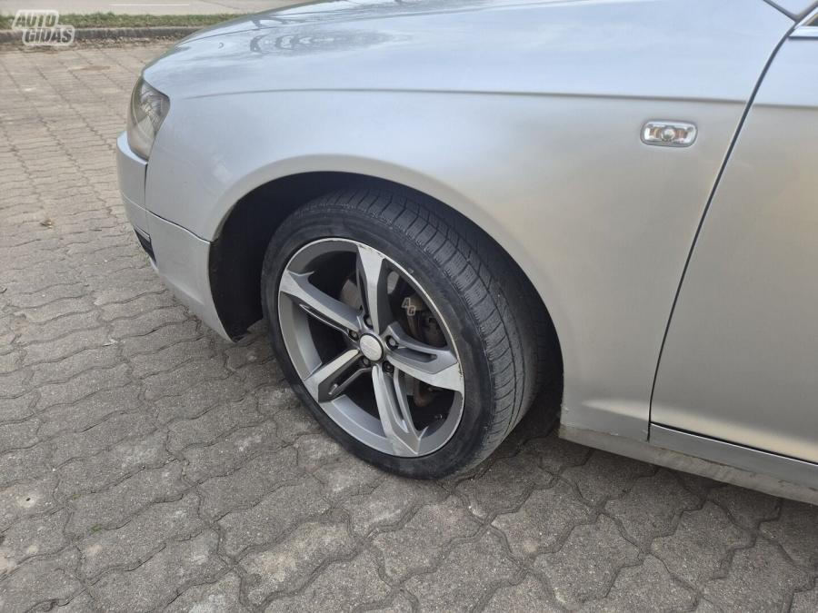 Pelēks Audi A6 2005 Klaipėda, ar dzinēja tilpumu 2.70 L un nobraukumu 360 tūkst. km par 1700 €, foto 17 vietnē AUTOMOTO.COM.LV