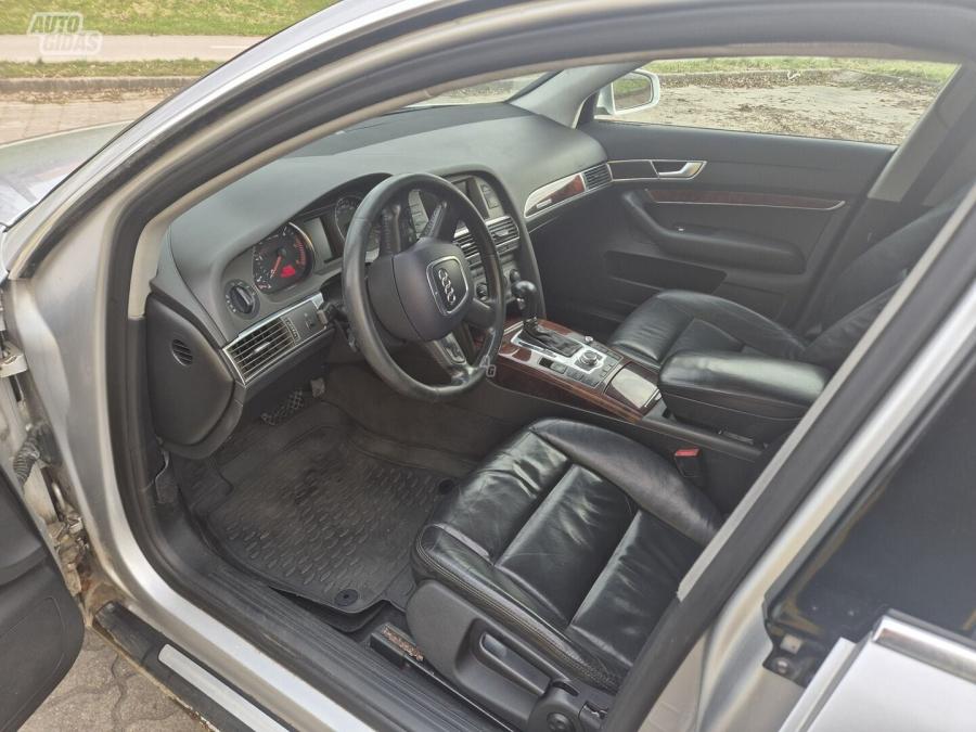 Pelēks Audi A6 2005 Klaipėda, ar dzinēja tilpumu 2.70 L un nobraukumu 360 tūkst. km par 1700 €, foto 23 vietnē AUTOMOTO.COM.LV