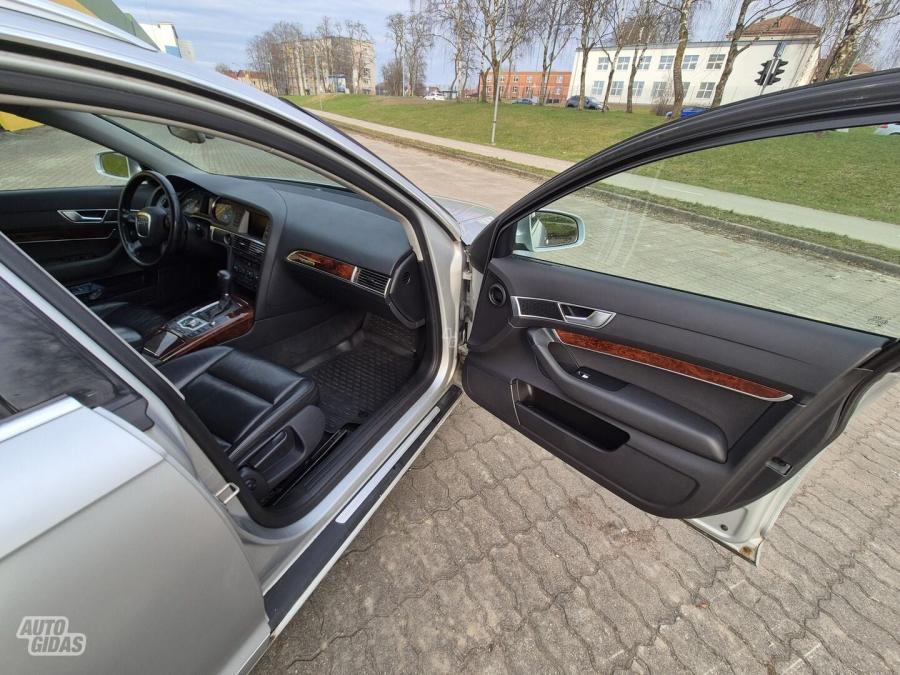 Pelēks Audi A6 2005 Klaipėda, ar dzinēja tilpumu 2.70 L un nobraukumu 360 tūkst. km par 1700 €, foto 33 vietnē AUTOMOTO.COM.LV