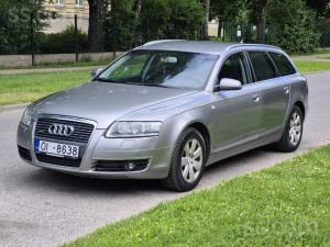 Pelēks Audi A6 2005 Rīga, ar dzinēja tilpumu 3.00 L un nobraukumu 370 tūkst. km par 2400 €, foto  vietnē AUTOMOTO.COM.LV
