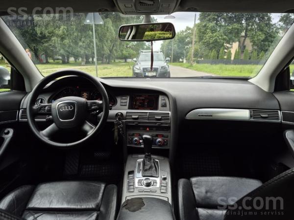 Pelēks Audi A6 2005 Rīga, ar dzinēja tilpumu 3.00 L un nobraukumu 370 tūkst. km par 2400 €, foto 6 vietnē AUTOMOTO.COM.LV