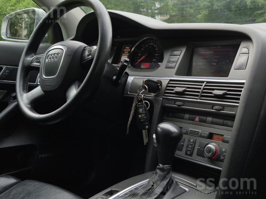 Серый Ауди А6 2005 в Рига, объемом двигателя 3.00 л и пробегом 370 тыс. км за 2400 €, фото 8 на AUTOMOTO.COM.LV