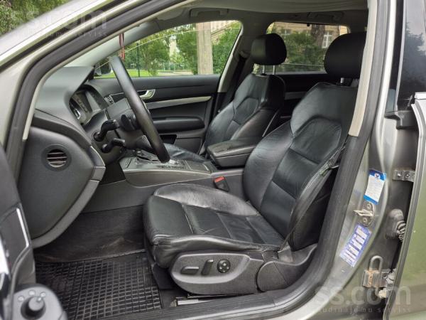 Pelēks Audi A6 2005 Rīga, ar dzinēja tilpumu 3.00 L un nobraukumu 370 tūkst. km par 2400 €, foto 10 vietnē AUTOMOTO.COM.LV