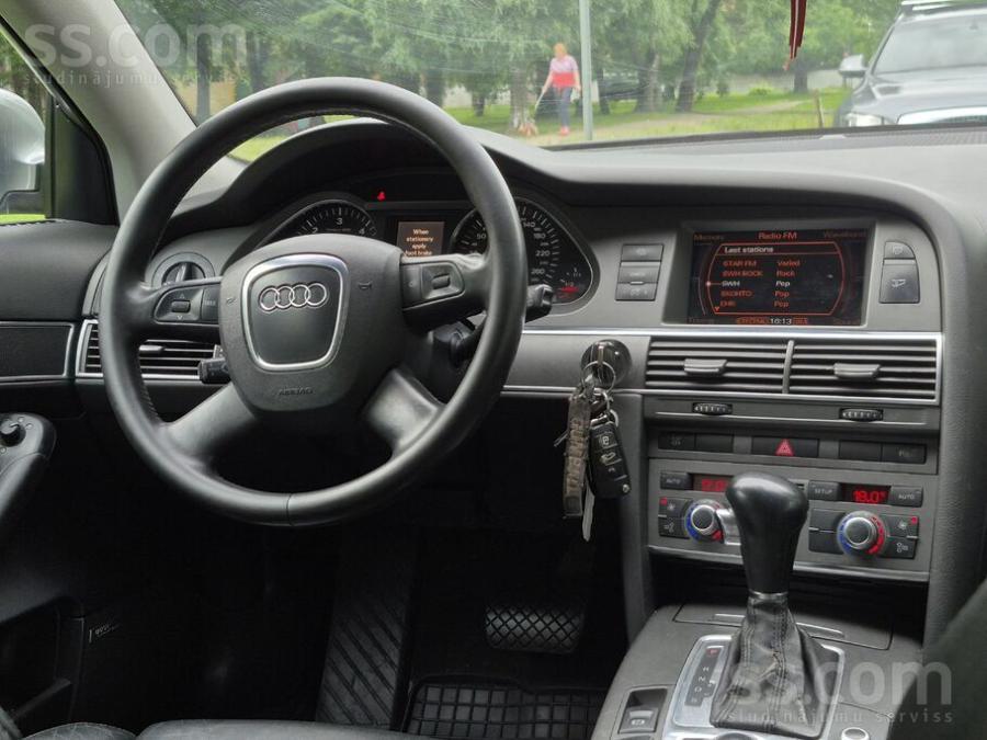 Серый Ауди А6 2005 в Рига, объемом двигателя 3.00 л и пробегом 370 тыс. км за 2400 €, фото 15 на AUTOMOTO.COM.LV