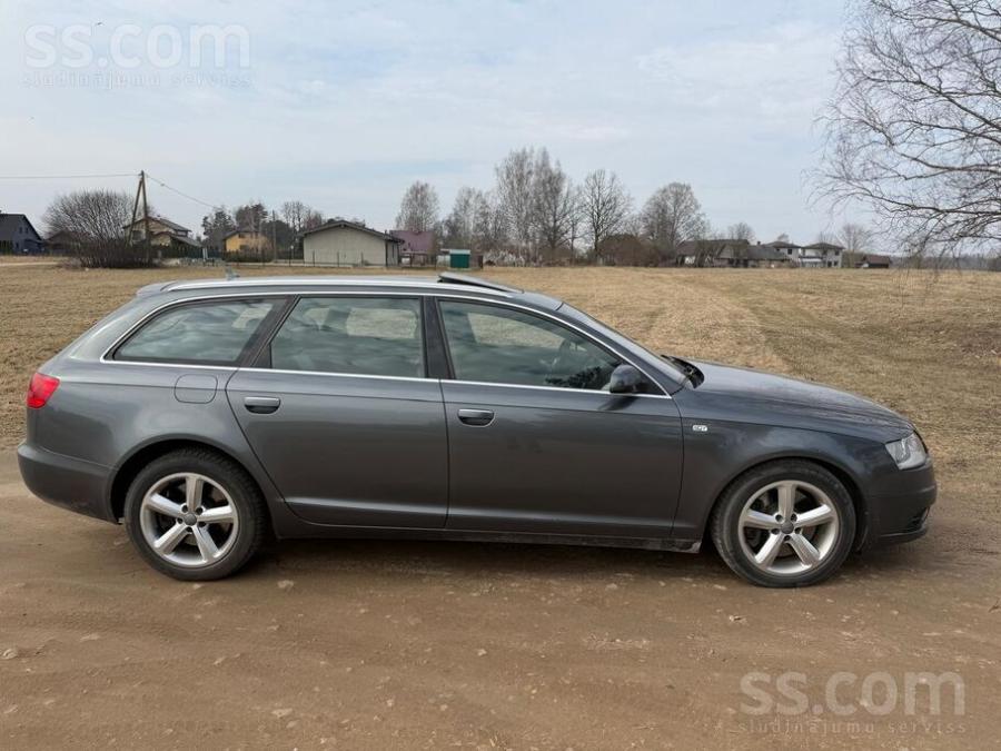 Grey Audi A6 2005 in Riga, with an engine capacity of 3.00 L and mileage of 348 thousand km for 3300 €, photo 3 on AUTOMOTO.COM.LV