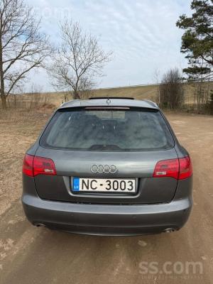 Grey Audi A6 2005 in Riga, with an engine capacity of 3.00 L and mileage of 348 thousand km for 3300 €, photo 4 on AUTOMOTO.COM.LV