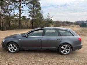 Grey Audi A6 2005 in Riga, with an engine capacity of 3.00 L and mileage of 348 thousand km for 3300 €, photo 5 on AUTOMOTO.COM.LV