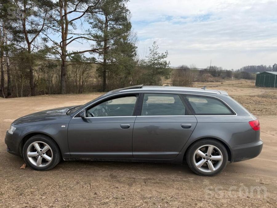 Grey Audi A6 2005 in Riga, with an engine capacity of 3.00 L and mileage of 348 thousand km for 3300 €, photo 5 on AUTOMOTO.COM.LV