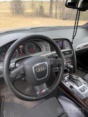 Grey Audi A6 2005 in Riga, with an engine capacity of 3.00 L and mileage of 348 thousand km for 3300 €, photo 6 on AUTOMOTO.COM.LV