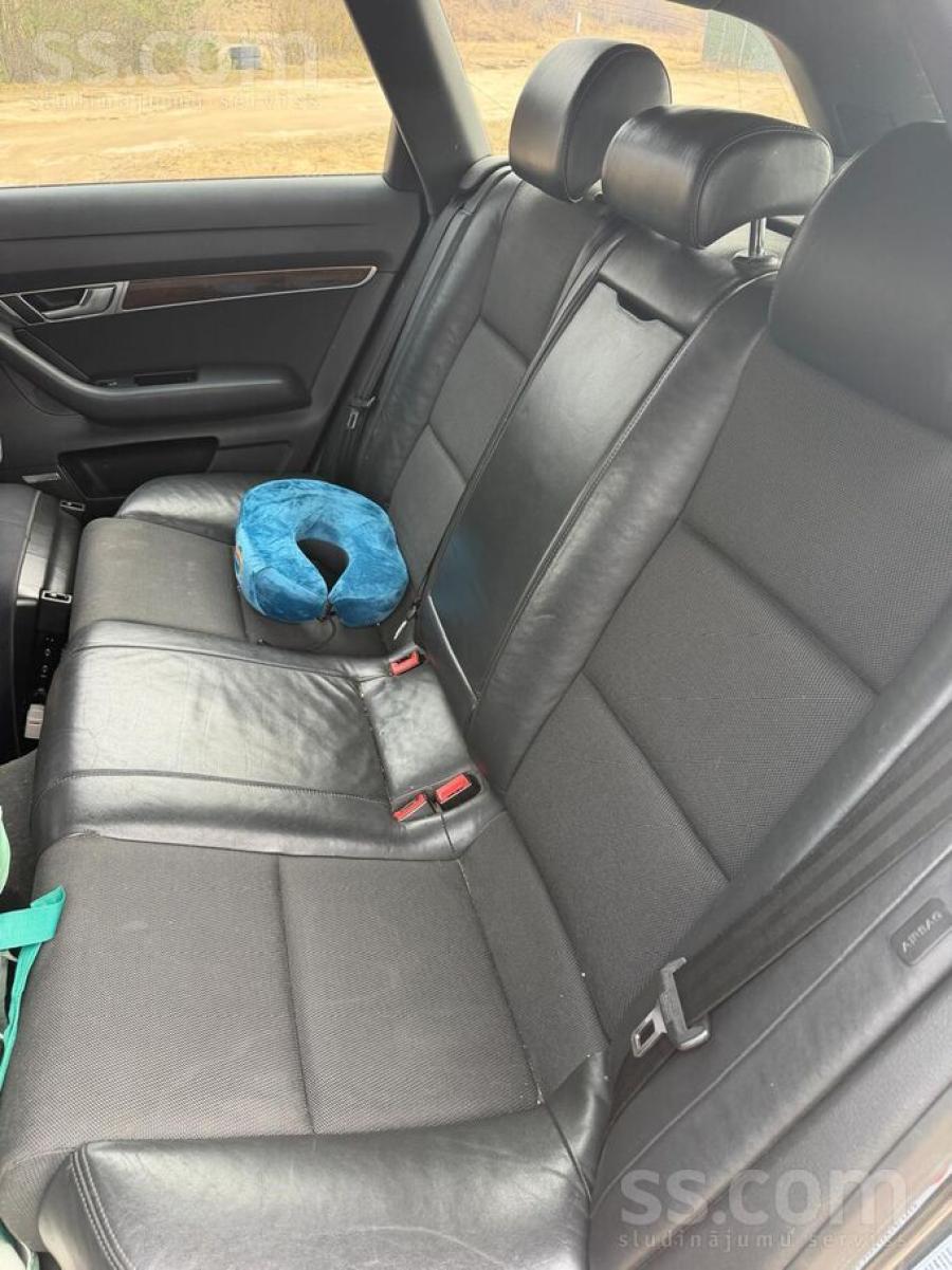 Grey Audi A6 2005 in Riga, with an engine capacity of 3.00 L and mileage of 348 thousand km for 3300 €, photo 7 on AUTOMOTO.COM.LV