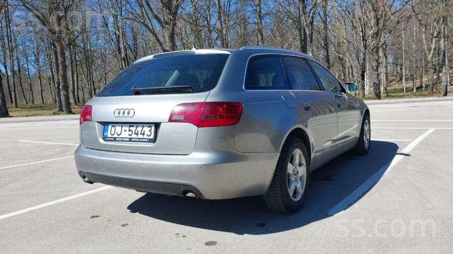 Pelēks Audi A6 2005 Alūksne, ar dzinēja tilpumu 3.00 L un nobraukumu 0 tūkst. km par 1900 €, foto 6 vietnē AUTOMOTO.COM.LV
