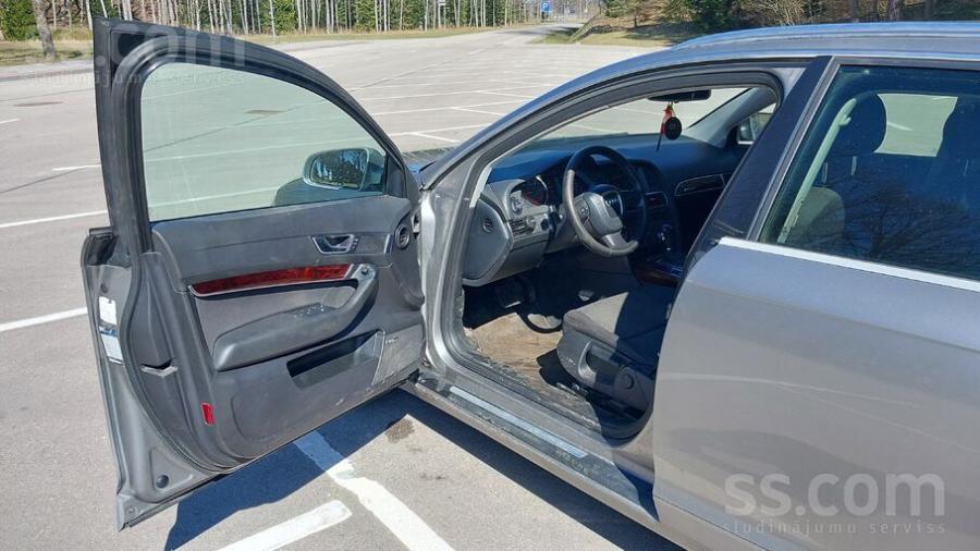 Pelēks Audi A6 2005 Alūksne, ar dzinēja tilpumu 3.00 L un nobraukumu 0 tūkst. km par 1900 €, foto 12 vietnē AUTOMOTO.COM.LV