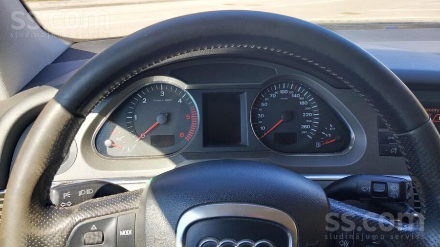 Pelēks Audi A6 2005 Alūksne, ar dzinēja tilpumu 3.00 L un nobraukumu 0 tūkst. km par 1900 €, foto 15 vietnē AUTOMOTO.COM.LV