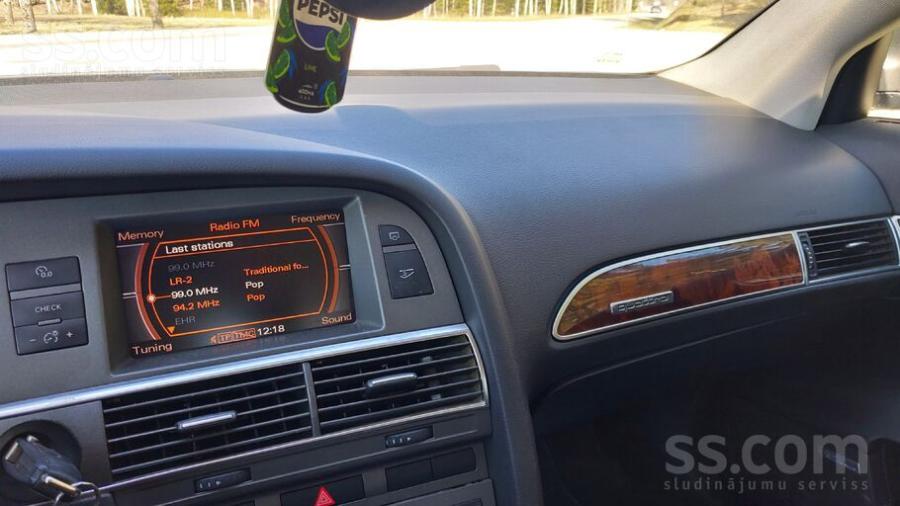 Pelēks Audi A6 2005 Alūksne, ar dzinēja tilpumu 3.00 L un nobraukumu 0 tūkst. km par 1900 €, foto 16 vietnē AUTOMOTO.COM.LV