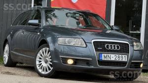 Grey Audi A6 2005 in Riga, with an engine capacity of 3.00 L and mileage of 387 thousand km for 2990 €, photo 3 on AUTOMOTO.COM.LV
