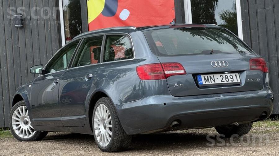 Grey Audi A6 2005 in Riga, with an engine capacity of 3.00 L and mileage of 387 thousand km for 2990 €, photo 5 on AUTOMOTO.COM.LV