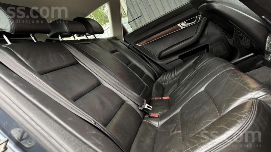 Grey Audi A6 2005 in Riga, with an engine capacity of 3.00 L and mileage of 387 thousand km for 2990 €, photo 10 on AUTOMOTO.COM.LV