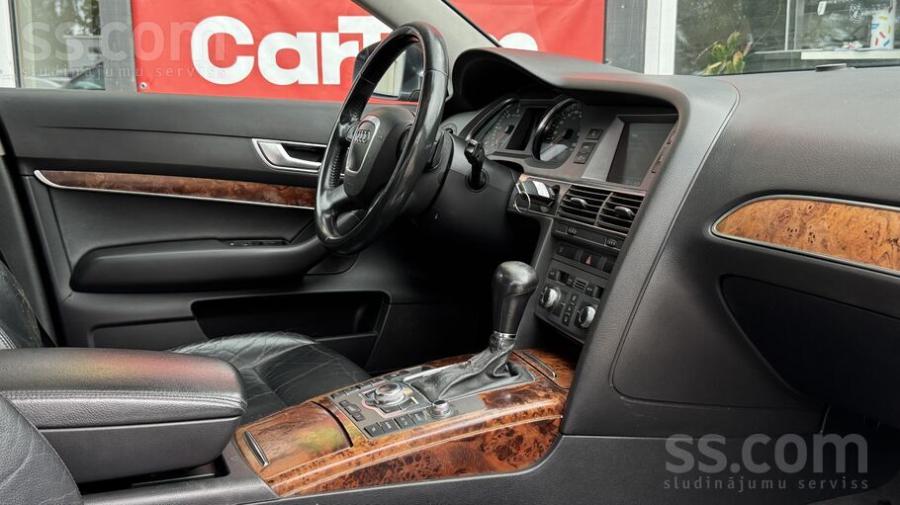 Grey Audi A6 2005 in Riga, with an engine capacity of 3.00 L and mileage of 387 thousand km for 2990 €, photo 13 on AUTOMOTO.COM.LV