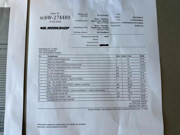 Серый Ауди А6 2005 в Рига, объемом двигателя 3.00 л и пробегом 341 тыс. км за 3490 €, фото 10 на AUTOMOTO.COM.LV