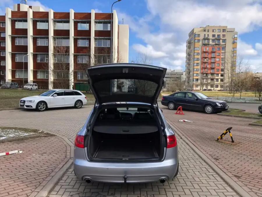 Grey Audi A6 2005 in Riga, with an engine capacity of 3.00 L and mileage of 337 thousand km for 4290 €, photo 4 on AUTOMOTO.COM.LV