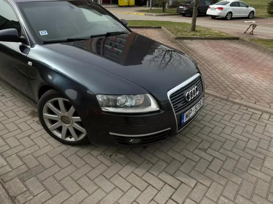 Grey Audi A6 2005 in Riga, with an engine capacity of 3.00 L and mileage of 335 thousand km for 3190 €, photo 3 on AUTOMOTO.COM.LV