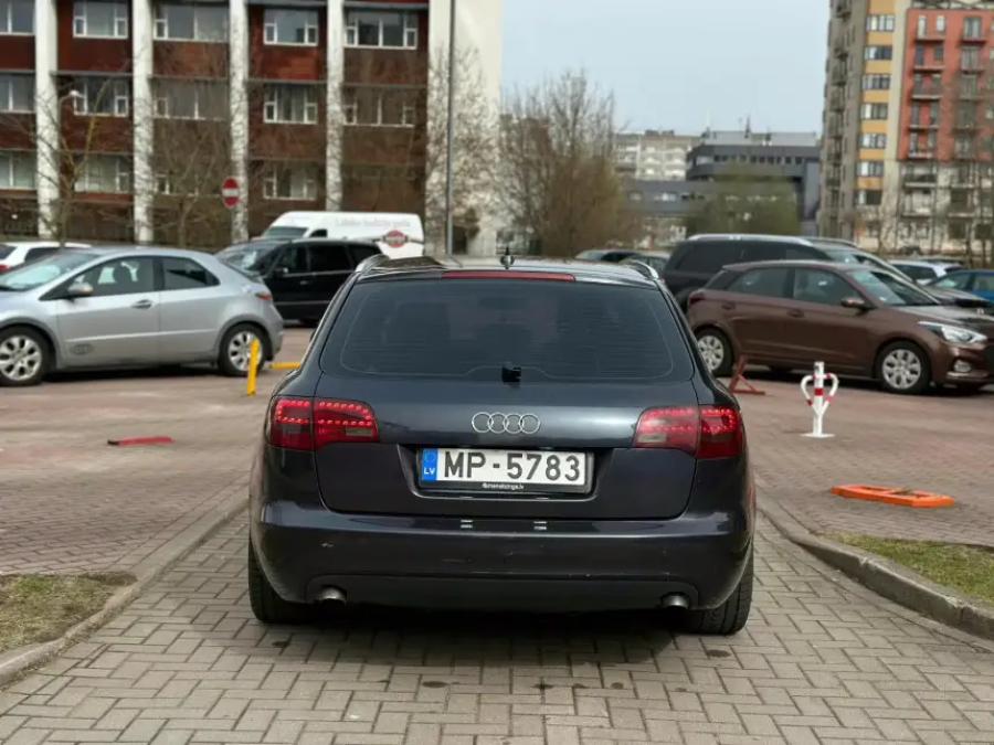Grey Audi A6 2005 in Riga, with an engine capacity of 3.00 L and mileage of 335 thousand km for 3190 €, photo 4 on AUTOMOTO.COM.LV