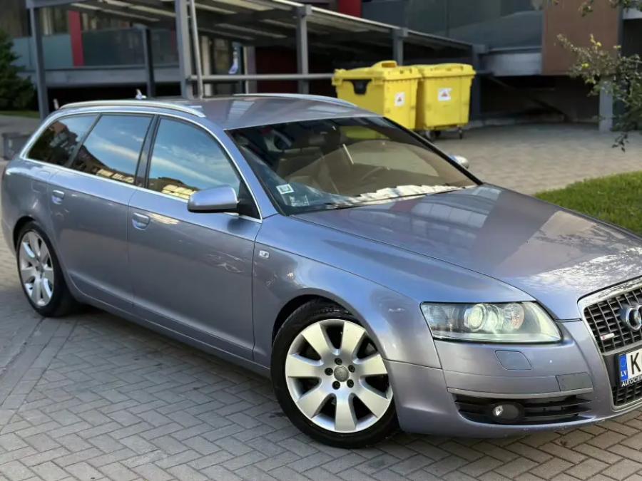 Grey Audi A6 2005 in Riga, with an engine capacity of 3.00 L and mileage of 290 thousand km for 3390 €, photo 1 on AUTOMOTO.COM.LV