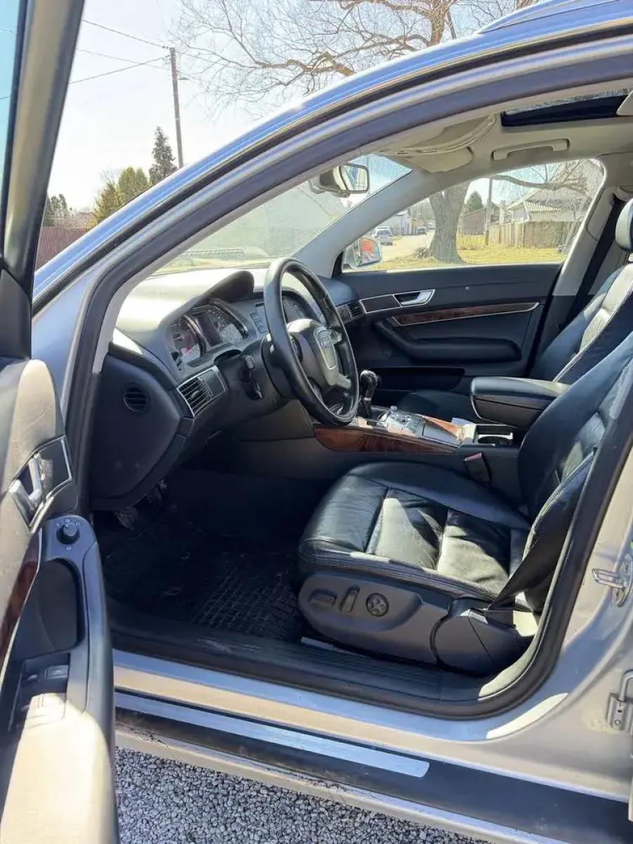 Pelēks Audi A6 2005 Ventspils, ar dzinēja tilpumu 2.70 L un nobraukumu 446 tūkst. km par 2390 €, foto 8 vietnē AUTOMOTO.COM.LV