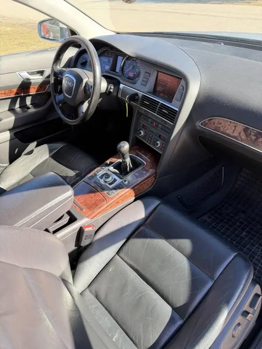 Pelēks Audi A6 2005 Ventspils, ar dzinēja tilpumu 2.70 L un nobraukumu 446 tūkst. km par 2390 €, foto 11 vietnē AUTOMOTO.COM.LV