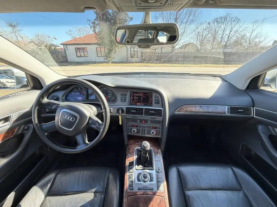 Pelēks Audi A6 2005 Ventspils, ar dzinēja tilpumu 2.70 L un nobraukumu 446 tūkst. km par 2390 €, foto 16 vietnē AUTOMOTO.COM.LV