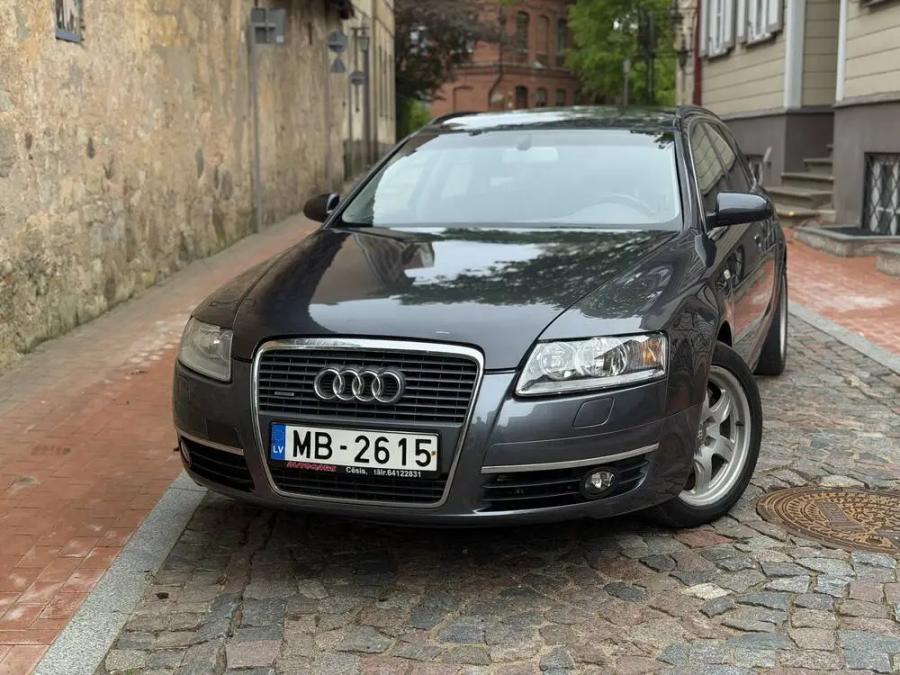 Grey Audi A6 2005 in Cesis, with an engine capacity of 3.00 L and mileage of 238 thousand km for 2990 €, photo 1 on AUTOMOTO.COM.LV