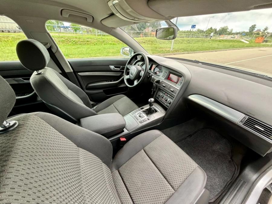 Grey Audi A6 2005 in Riga, with an engine capacity of 2.70 L and mileage of 277 thousand km for 3490 €, photo 8 on AUTOMOTO.COM.LV