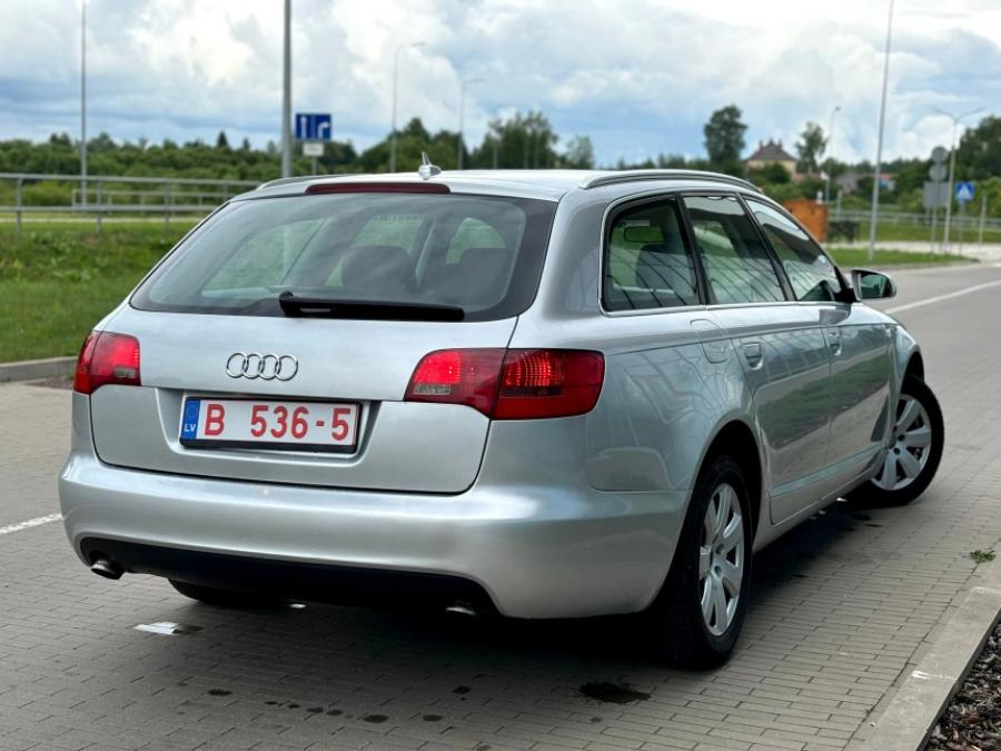 Grey Audi A6 2005 in Riga, with an engine capacity of 2.70 L and mileage of 277 thousand km for 3490 €, photo 9 on AUTOMOTO.COM.LV