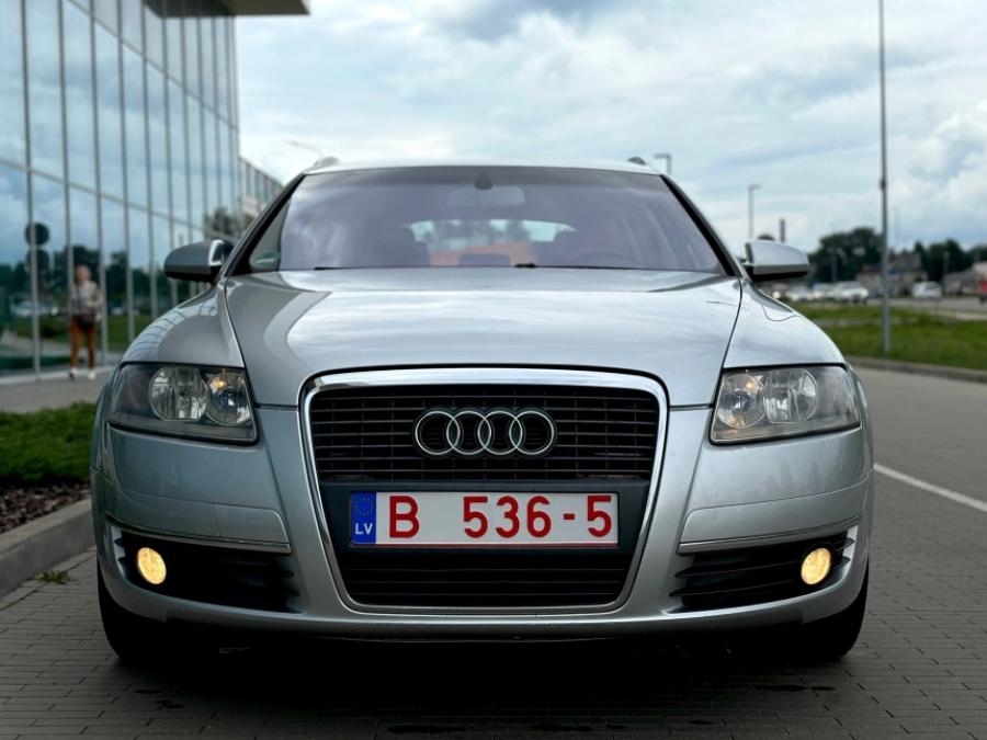 Grey Audi A6 2005 in Riga, with an engine capacity of 2.70 L and mileage of 277 thousand km for 3490 €, photo 11 on AUTOMOTO.COM.LV