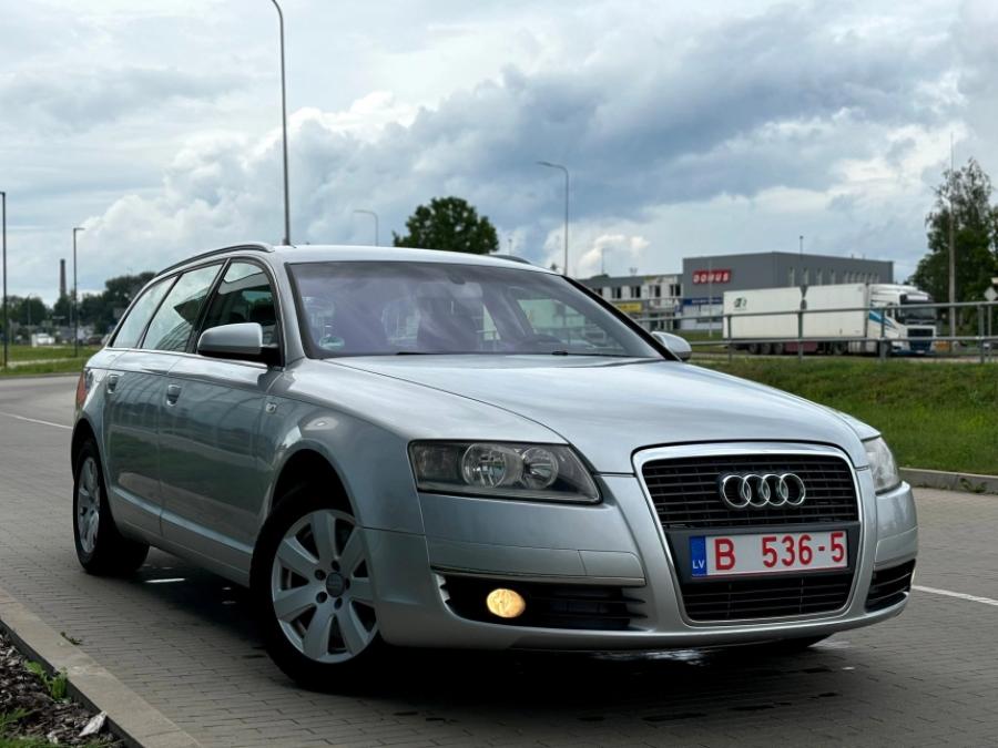Grey Audi A6 2005 in Riga, with an engine capacity of 2.70 L and mileage of 277 thousand km for 3490 €, photo 12 on AUTOMOTO.COM.LV