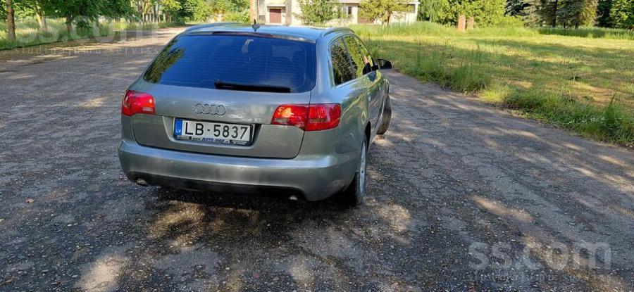 Grey Audi A6 2005 in Rezekne, with an engine capacity of 2.70 L and mileage of 353 thousand km for 2450 €, photo 5 on AUTOMOTO.COM.LV