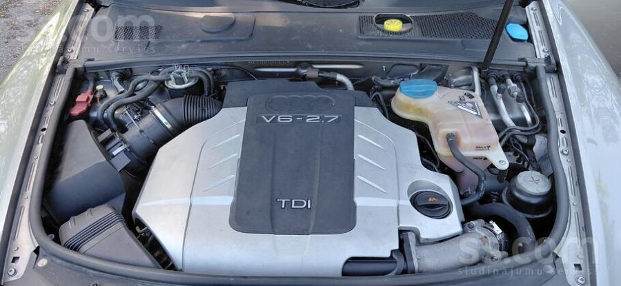 Grey Audi A6 2005 in Rezekne, with an engine capacity of 2.70 L and mileage of 353 thousand km for 2450 €, photo 11 on AUTOMOTO.COM.LV
