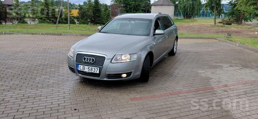 Pelēks Audi A6 2005 Rēzekne, ar dzinēja tilpumu 2.70 L un nobraukumu 353 tūkst. km par 2300 €, foto 1 vietnē AUTOMOTO.COM.LV