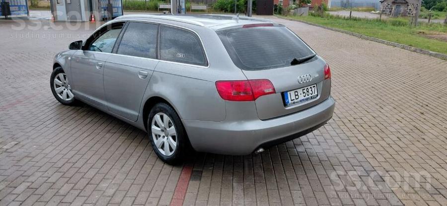 Pelēks Audi A6 2005 Rēzekne, ar dzinēja tilpumu 2.70 L un nobraukumu 353 tūkst. km par 2300 €, foto 7 vietnē AUTOMOTO.COM.LV