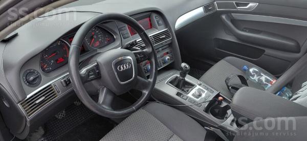 Grey Audi A6 2005 in Rezekne, with an engine capacity of 2.70 L and mileage of 353 thousand km for 2300 €, photo 8 on AUTOMOTO.COM.LV