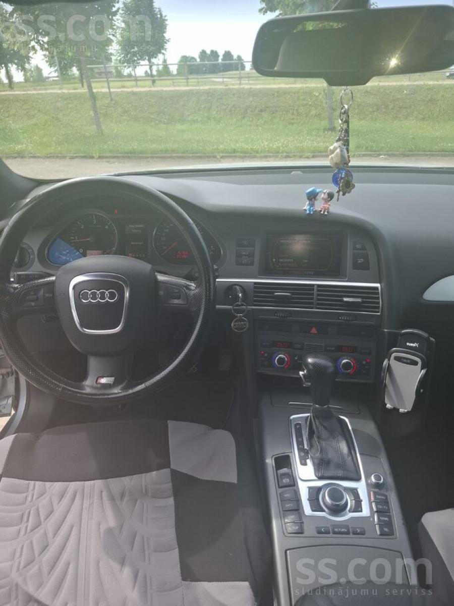 Pelēks Audi A6 2005 Tukums, ar dzinēja tilpumu 3.00 L un nobraukumu 277 tūkst. km par 2800 €, foto 10 vietnē AUTOMOTO.COM.LV