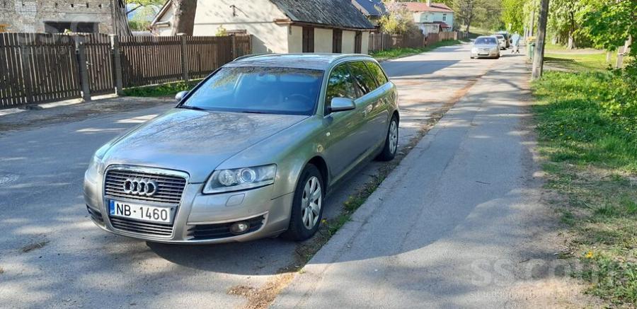 Grey Audi A6 2005 in Riga, with an engine capacity of 2.40 L and mileage of 233 thousand km for 4000 €, photo 1 on AUTOMOTO.COM.LV