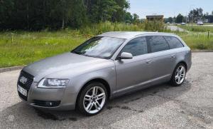 Grey Audi A6 2005 in Kaunas, with an engine capacity of 2.97 L and mileage of 315 thousand km for 1890 €, photo 3 on AUTOMOTO.COM.LV