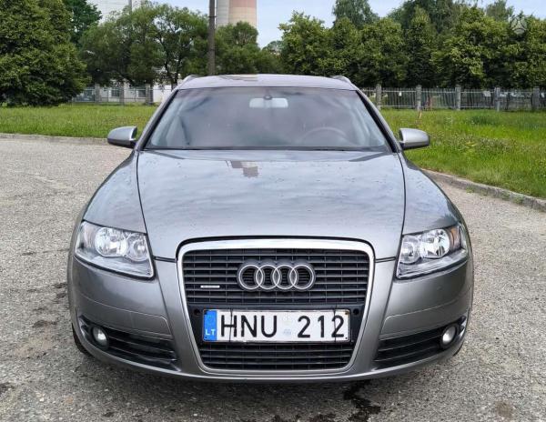 Pelēks Audi A6 2005 Kauņa, ar dzinēja tilpumu 2.97 L un nobraukumu 315 tūkst. km par 1890 €, foto 3 vietnē AUTOMOTO.COM.LV