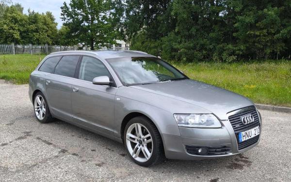Pelēks Audi A6 2005 Kauņa, ar dzinēja tilpumu 2.97 L un nobraukumu 315 tūkst. km par 1890 €, foto 5 vietnē AUTOMOTO.COM.LV