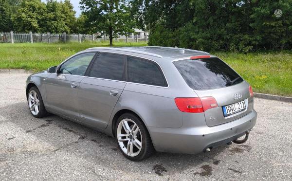 Pelēks Audi A6 2005 Kauņa, ar dzinēja tilpumu 2.97 L un nobraukumu 315 tūkst. km par 1890 €, foto 7 vietnē AUTOMOTO.COM.LV