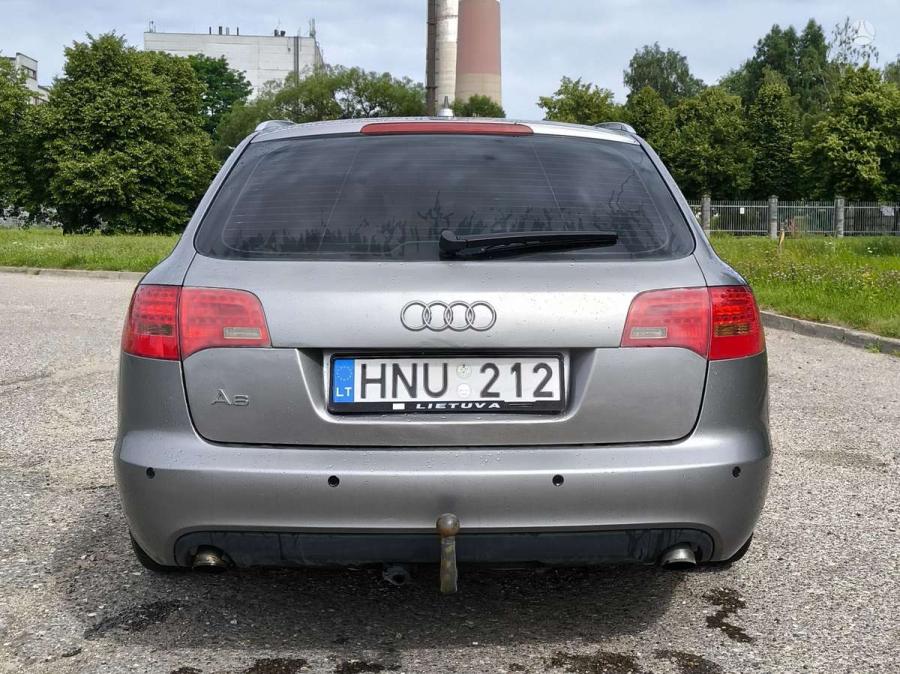 Grey Audi A6 2005 in Kaunas, with an engine capacity of 2.97 L and mileage of 315 thousand km for 1890 €, photo 9 on AUTOMOTO.COM.LV