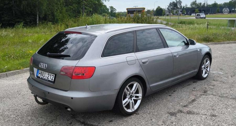 Grey Audi A6 2005 in Kaunas, with an engine capacity of 2.97 L and mileage of 315 thousand km for 1890 €, photo 11 on AUTOMOTO.COM.LV