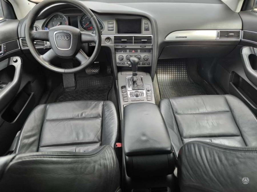 Grey Audi A6 2005 in Kaunas, with an engine capacity of 2.97 L and mileage of 315 thousand km for 1890 €, photo 12 on AUTOMOTO.COM.LV