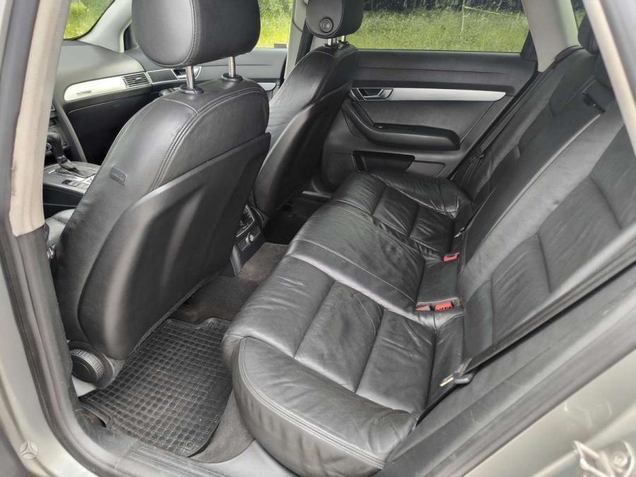Grey Audi A6 2005 in Kaunas, with an engine capacity of 2.97 L and mileage of 315 thousand km for 1890 €, photo 14 on AUTOMOTO.COM.LV